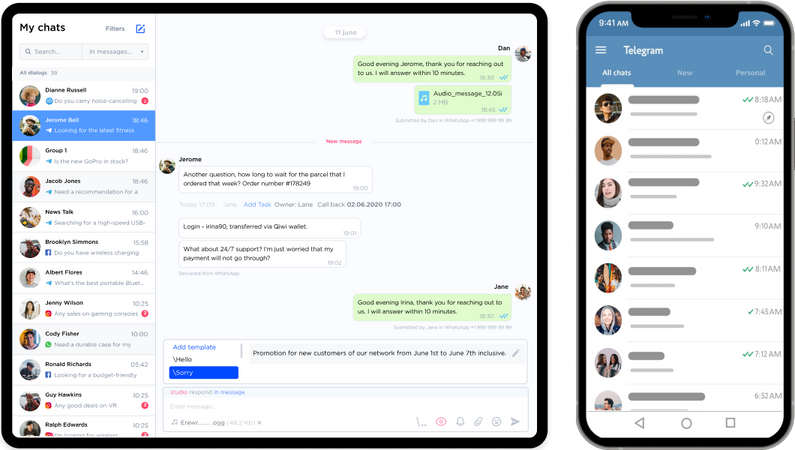 Telegram Integration and Telegram API to improve customer communication ...