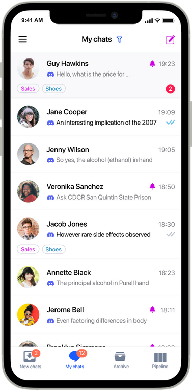 Discord integration for business | Umnico: CRM for Discord
